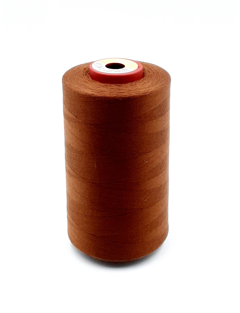 Cône 5000 Yards Marron, fil à coudre, fil couture